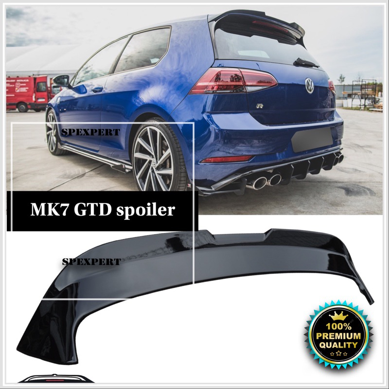 Volkswagen golf mk7 GTD GTI spoiler | Shopee Malaysia