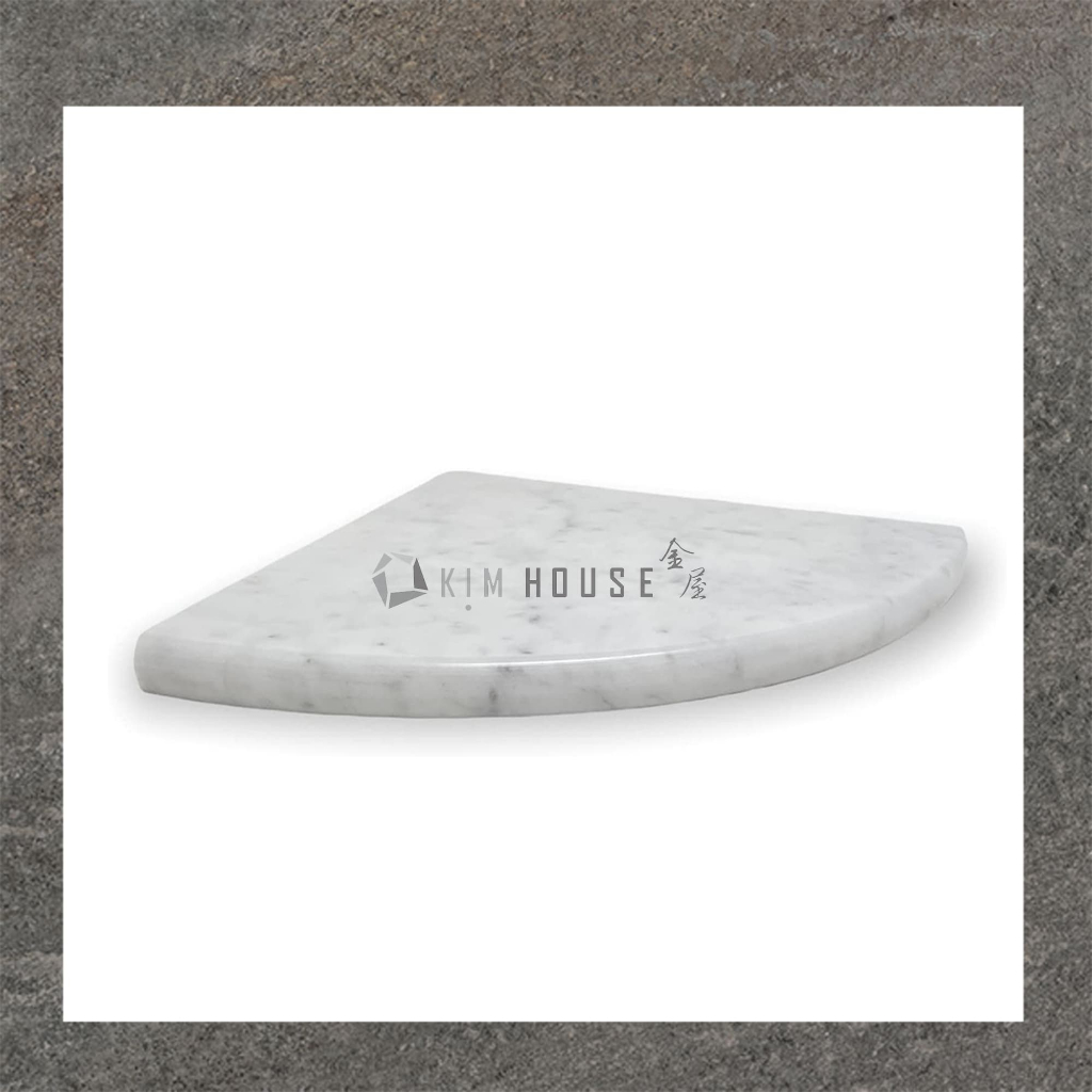 MODERN MARBLE CORNER SHELF | Shopee Malaysia