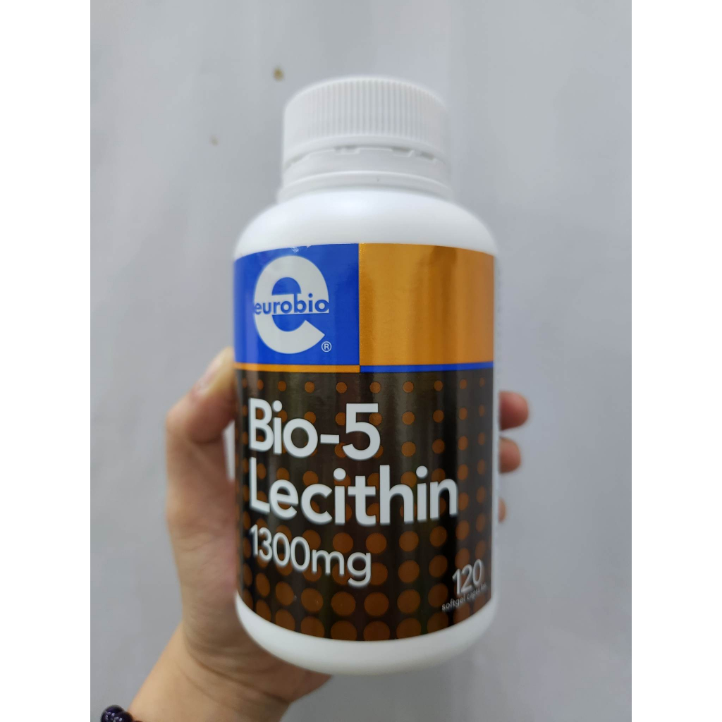 Eurobio Bio-5 Lecithin 1300mg 120 capsules (1BOT) | Shopee Malaysia
