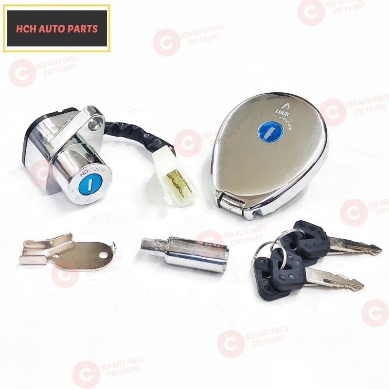 IGNITION KEY SWITCH SET / MAIN SWITCH - MODENAS - JAGUH 175 | Shopee ...