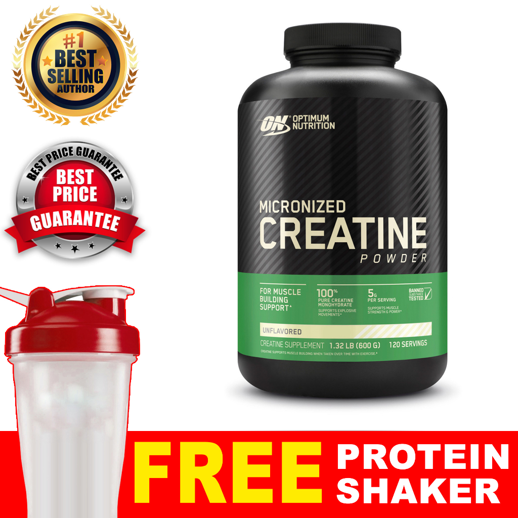 Micronized Creatine On Product, Creapure Creatine Monohydrate | Shopee ...