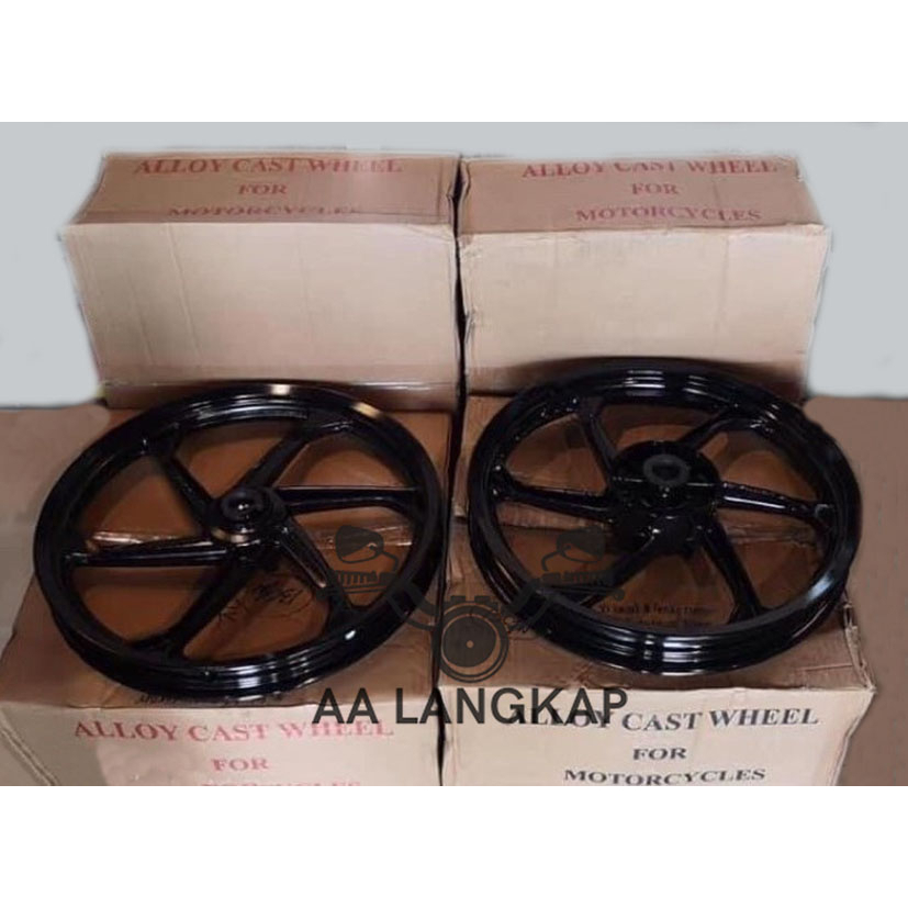 sport rim 125zr hitam original hong leong yamaha | Shopee Malaysia
