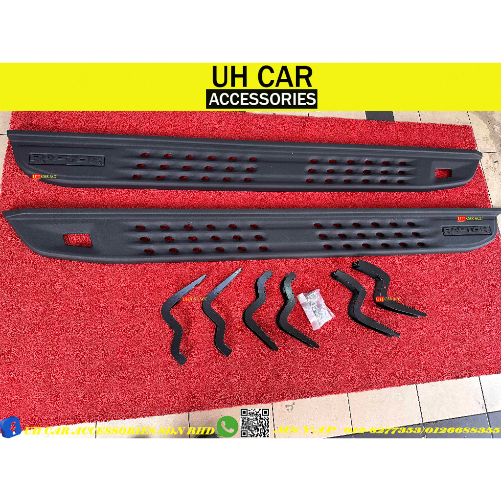 FORD RANGER T6 T7 T8 T9 RAPTOR STEEL BESI SIDE DOOR STEP RUNNING BOARD ...
