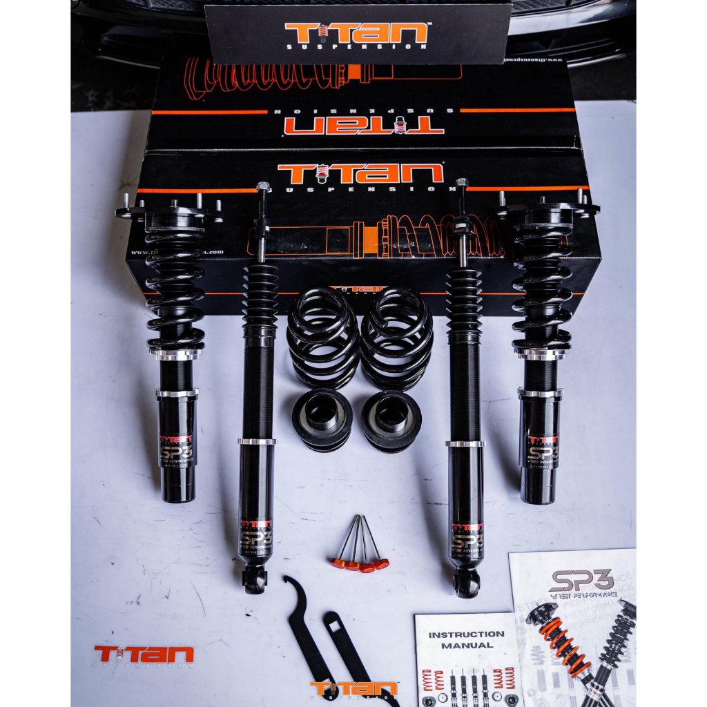 Porsche Macan - TITAN SP3 Series Fully Adjustable Absorber Coilover ...