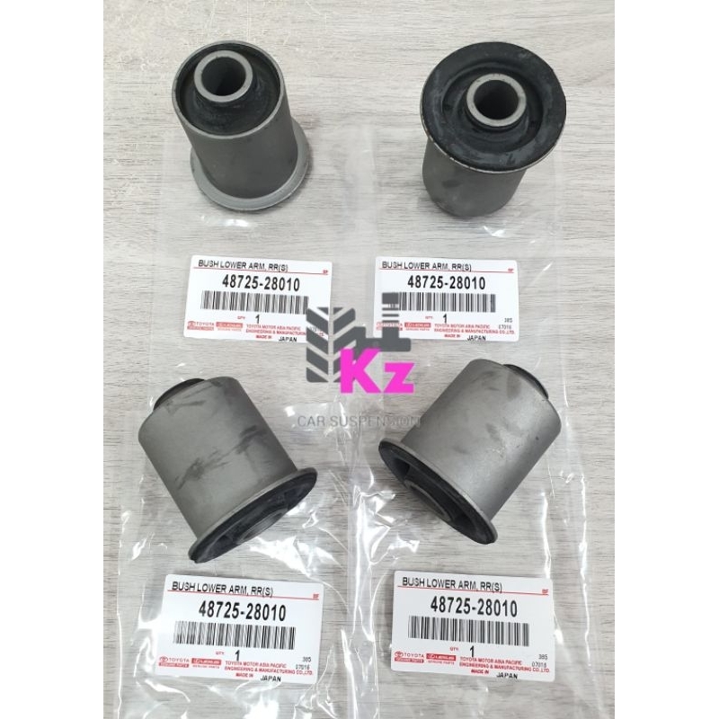 TOYOTA ESTIMA TCR11 /TCR21 - 1 SET 8PCS- REAR LOWER ARM BUSH SET ...