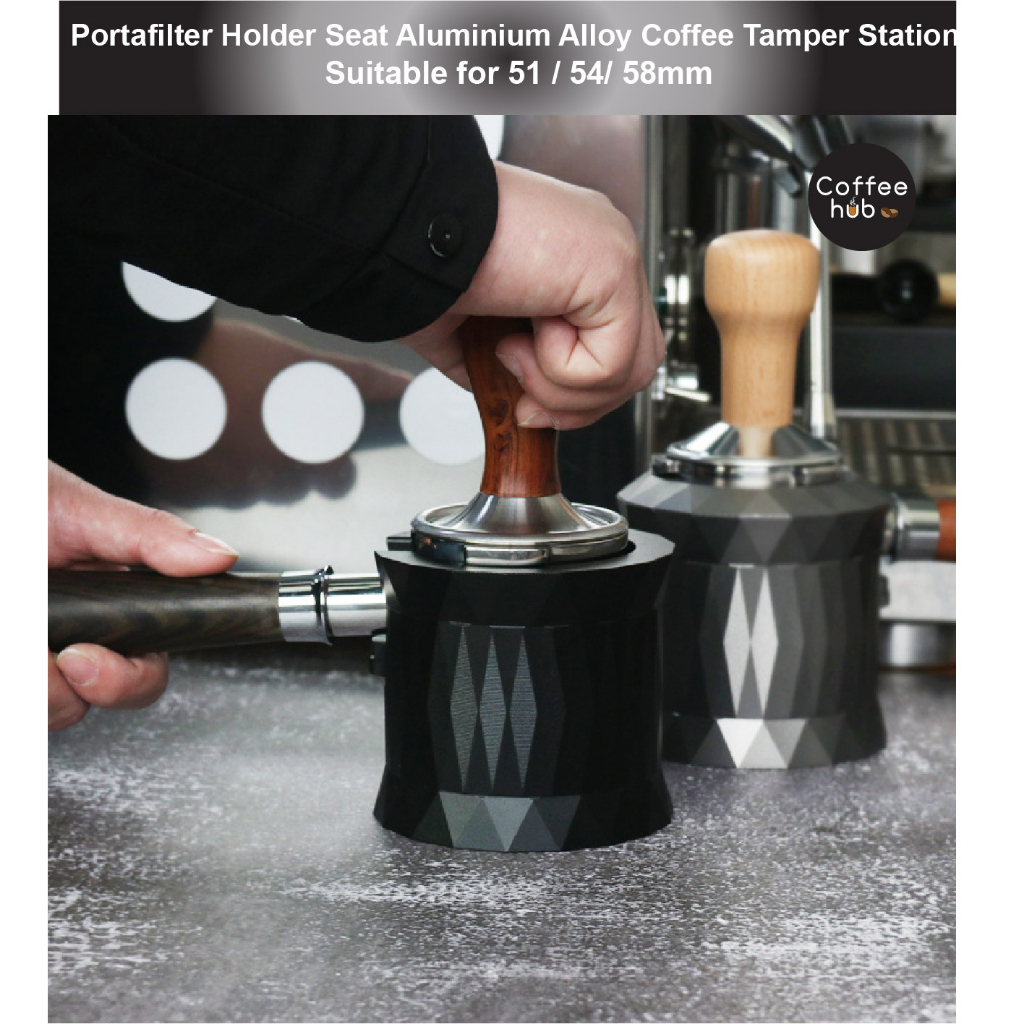 (Ready Stock)Portafilter Holder Seat Anodized Aluminium Alloy Coffee ...