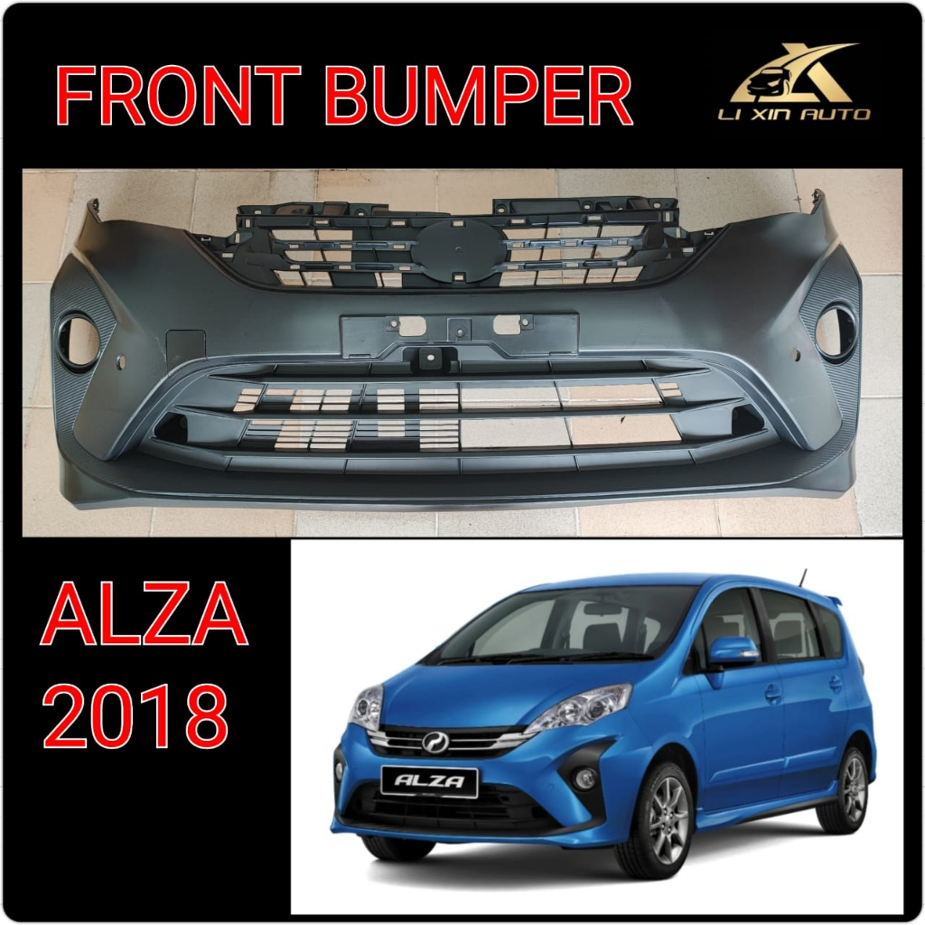 PERODUA ALZA 2018 FRONT BUMPER KERETA DEPAN BUMPER | Shopee Malaysia