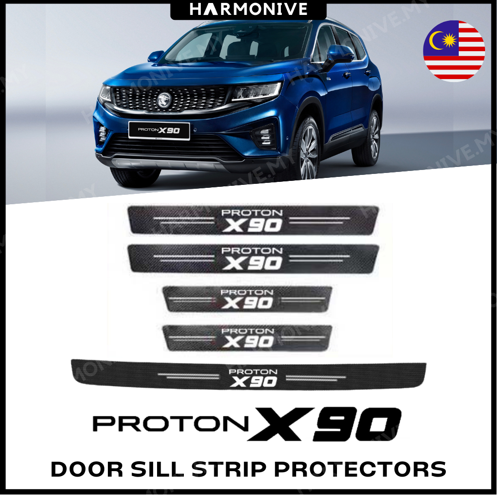 PROTON X90 Door Sill Strip Anti Scratch Side Door Step Protector ...