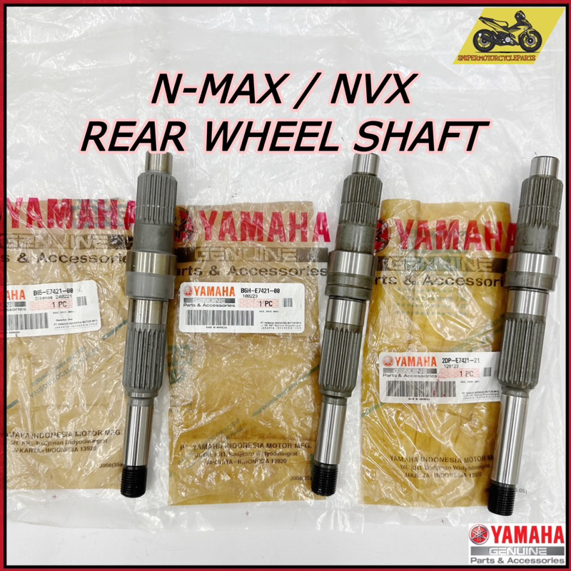 NMAX V1 V2 N MAX / NVX V1 V2 NVX DRIVE AXLE REAR WHEEL SHALF SHAFT GEAR ...