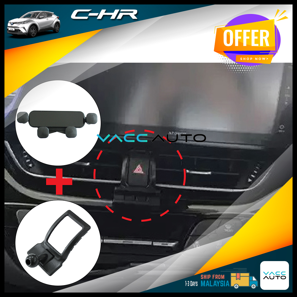 Toyota C-HR CHR AX10 AX50 2018-2025 Car Mount Phone Holder with Bracket ...