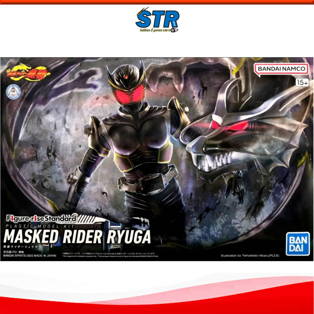 PREMIUM BANDAI Figure rise Standard Kamen Rider Ryuga | Shopee Malaysia