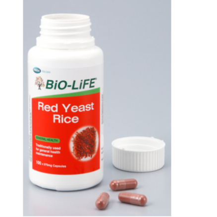 Biolife Red Yeast Rice Vege Capsules (EXP: 11/2025) | LOWER CHOLESTEROL ...