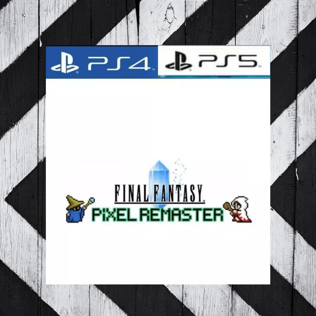 (Ready Stock) PS4/PS5 Final Fantasy Pixel Remaster Collection Full Game ...