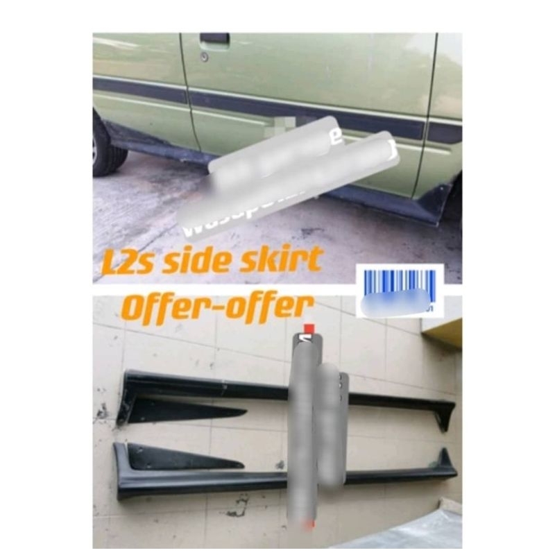 Kancil mira L2s side skirt Kancil mira L2s side skirt Kancil mira L2s ...