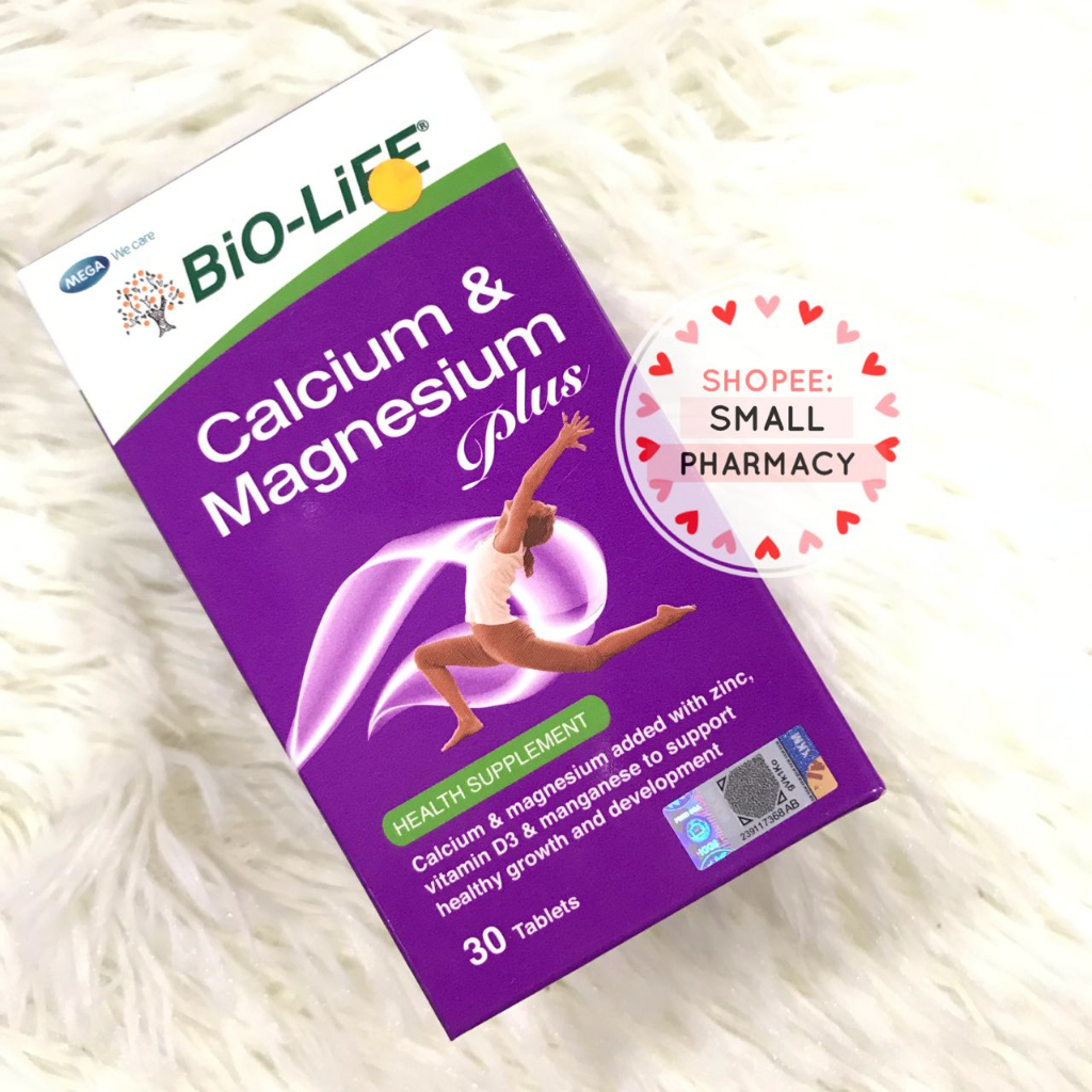 Bio-life Calcium & Magnesium Plus 30s 010941 | Shopee Malaysia