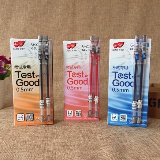 Test Good Gel Ink Pen 0.5mm / 知心笔 ( Box of 12 pcs ) | Shopee Malaysia