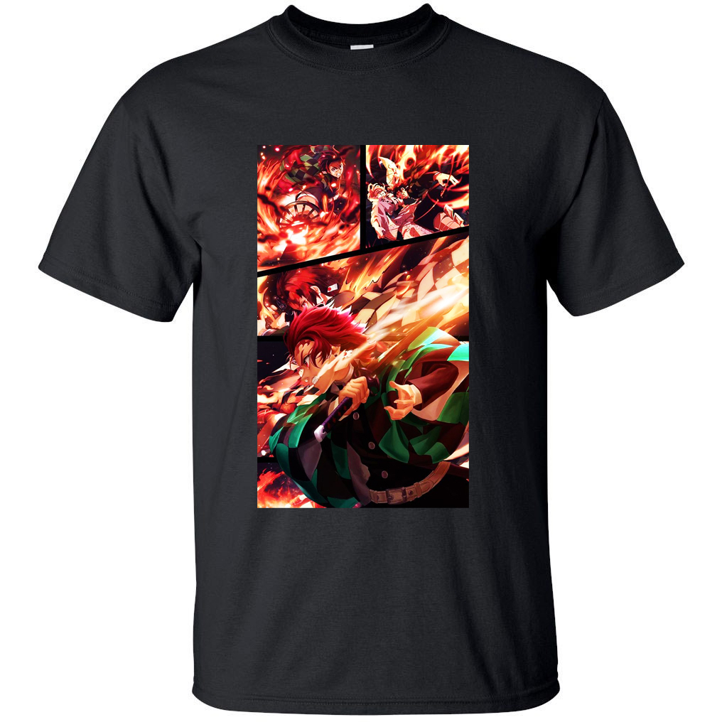 TANJIRO FIRE BREATHING DEMON SLAYER KIMETSU NO YAIBA ANIME MANGA ...