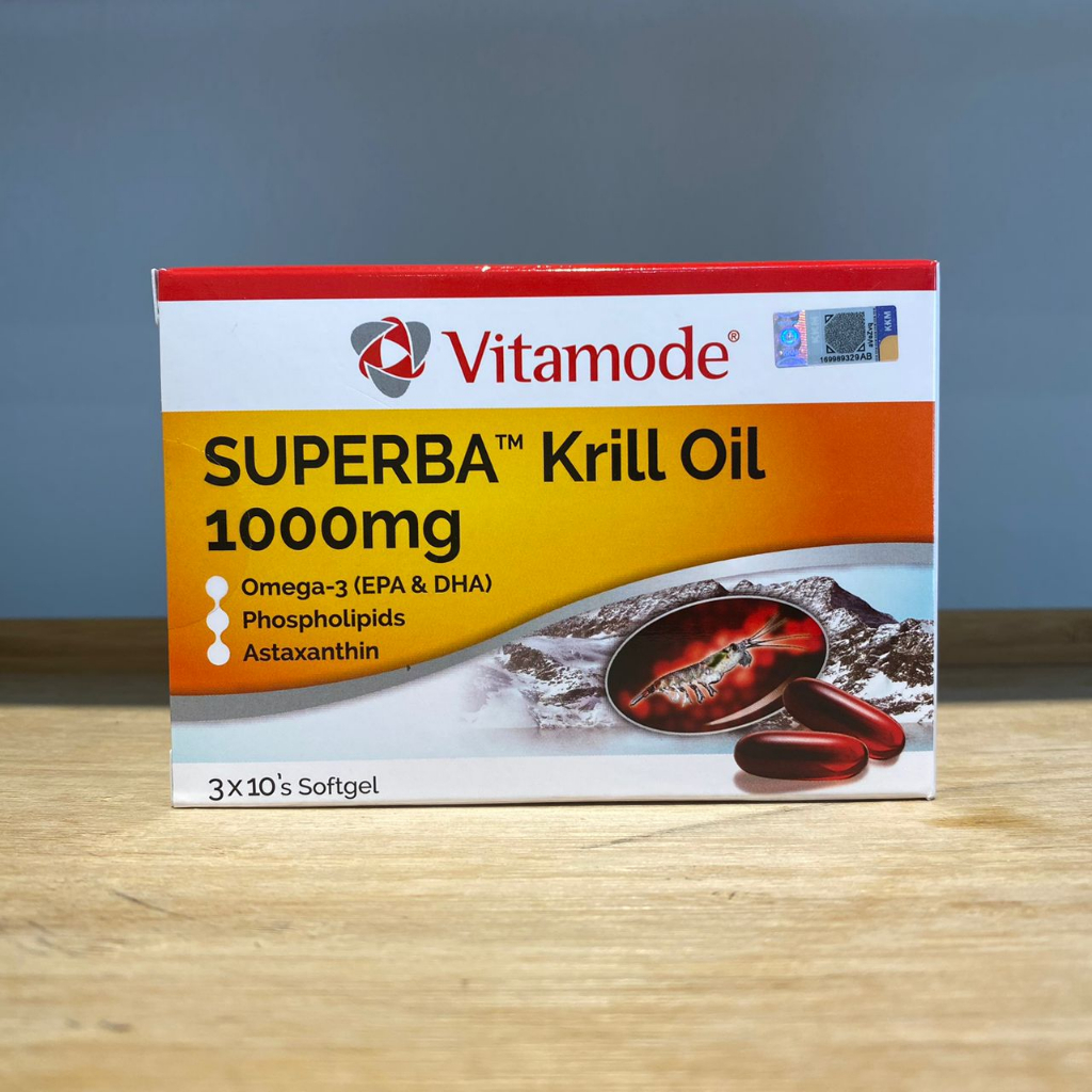 Vitamode Superba Krill Oil 1000mg 3x10's Softgel | Shopee Malaysia