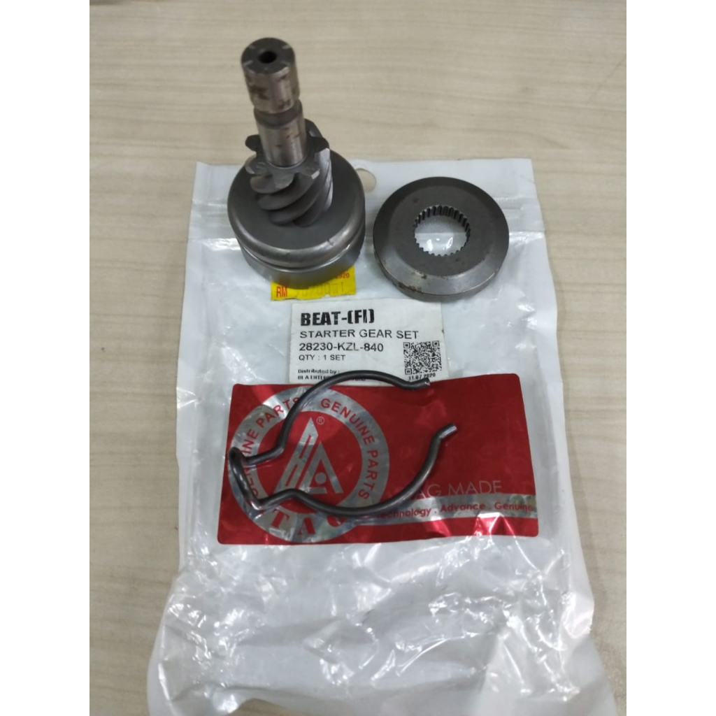 HONDA BEAT FI / ICON STARTER GEAR SET | Shopee Malaysia