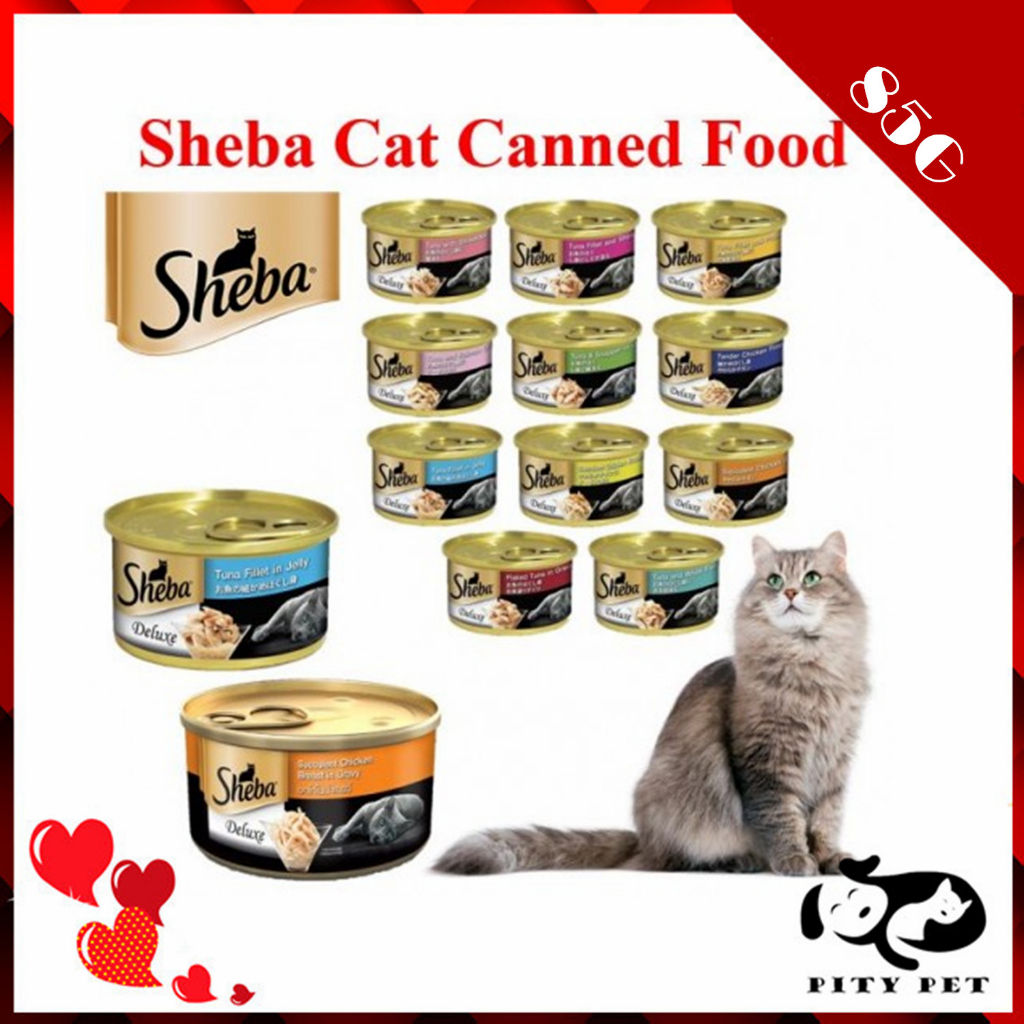 Sheba Cat Canned Wet Food Pet Can Food 85G | Shopee Malaysia