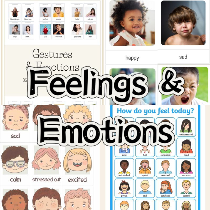 (PDF) 126 Feelings and Emotions Bundle Packs | Shopee Malaysia