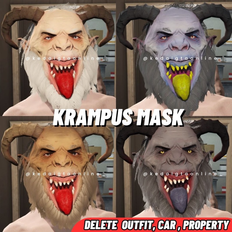 PS4 Gta Online Krampus Mask (gta online money service) | Shopee Malaysia