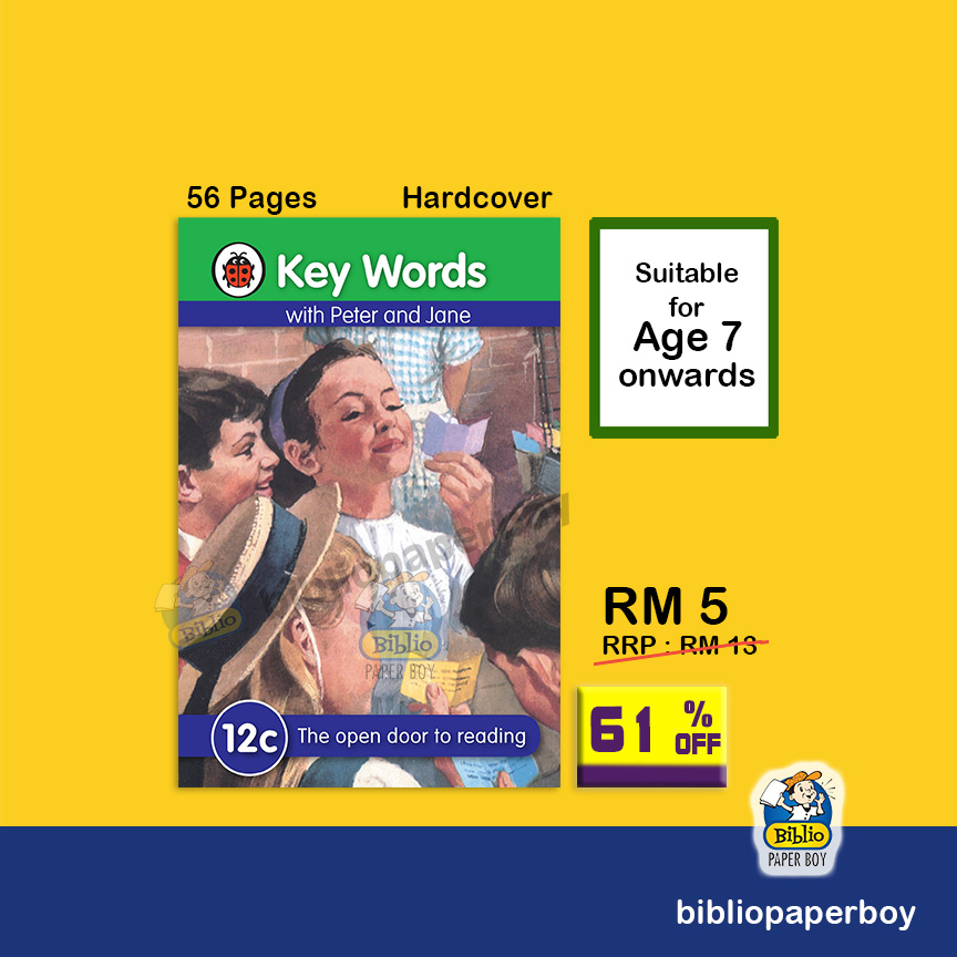 Key Words with Peter and Jane #12c : The Open Door To Reading | Shopee ...