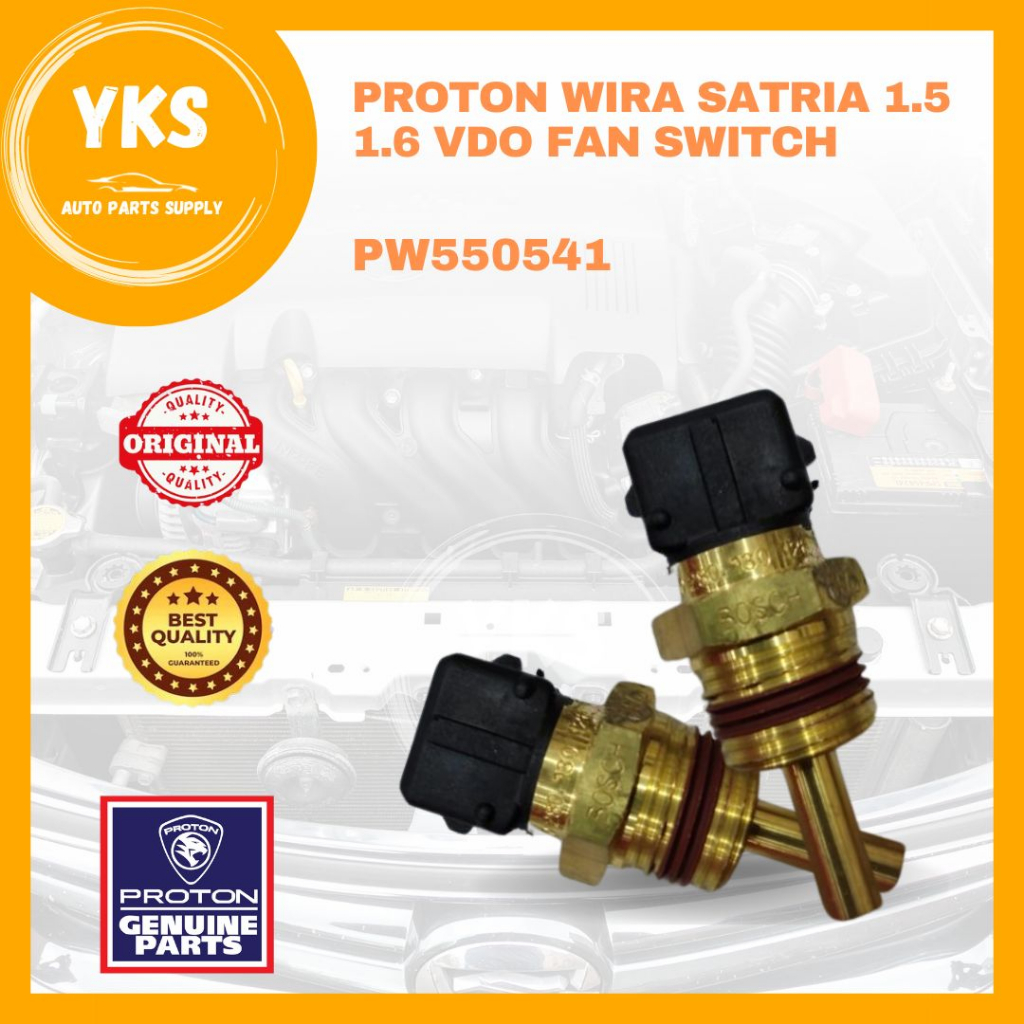 🔥 ORIGINAL🔥PW550541 PROTON WIRA SATRIA 1.5 1.6 VDO FAN SWITCH ...