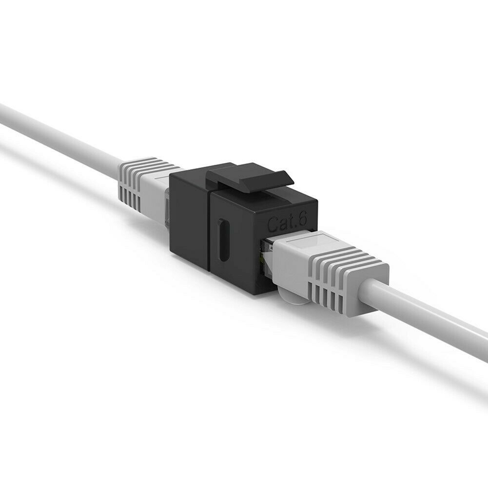 RJ45 Coupler Cat6 Ethernet Cable Extender Adapter Female To Female ...