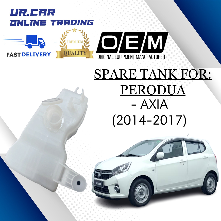 PERODUA AXIA (2014 - 2017) WATER RADIATOR COOLANT SPARE TANK BOTTLE ...
