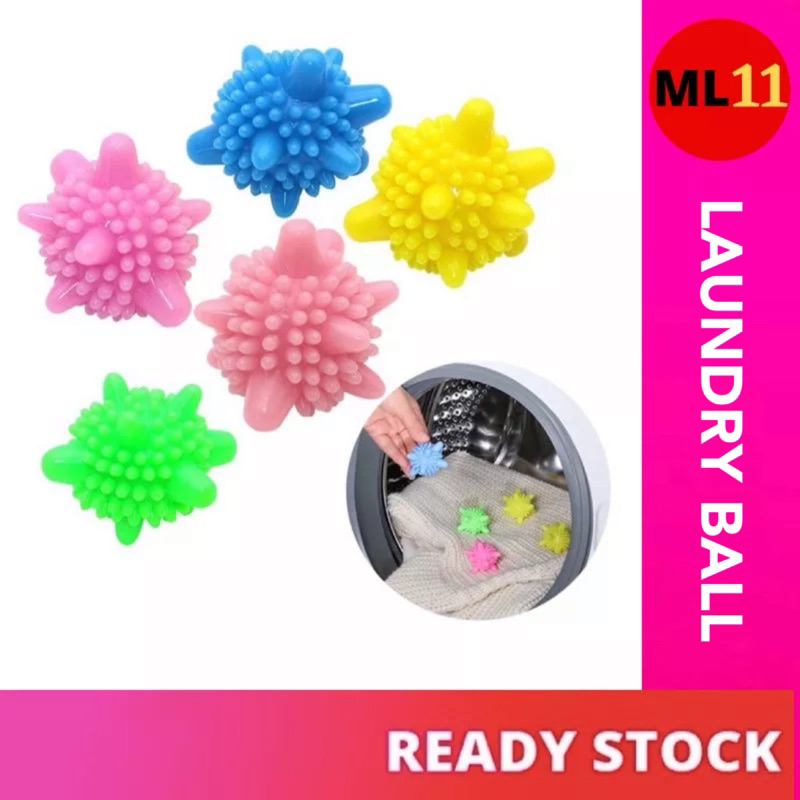 (4 PCS) Magic Washing Machine Laundry Ball Decontamination Anti-winding ...