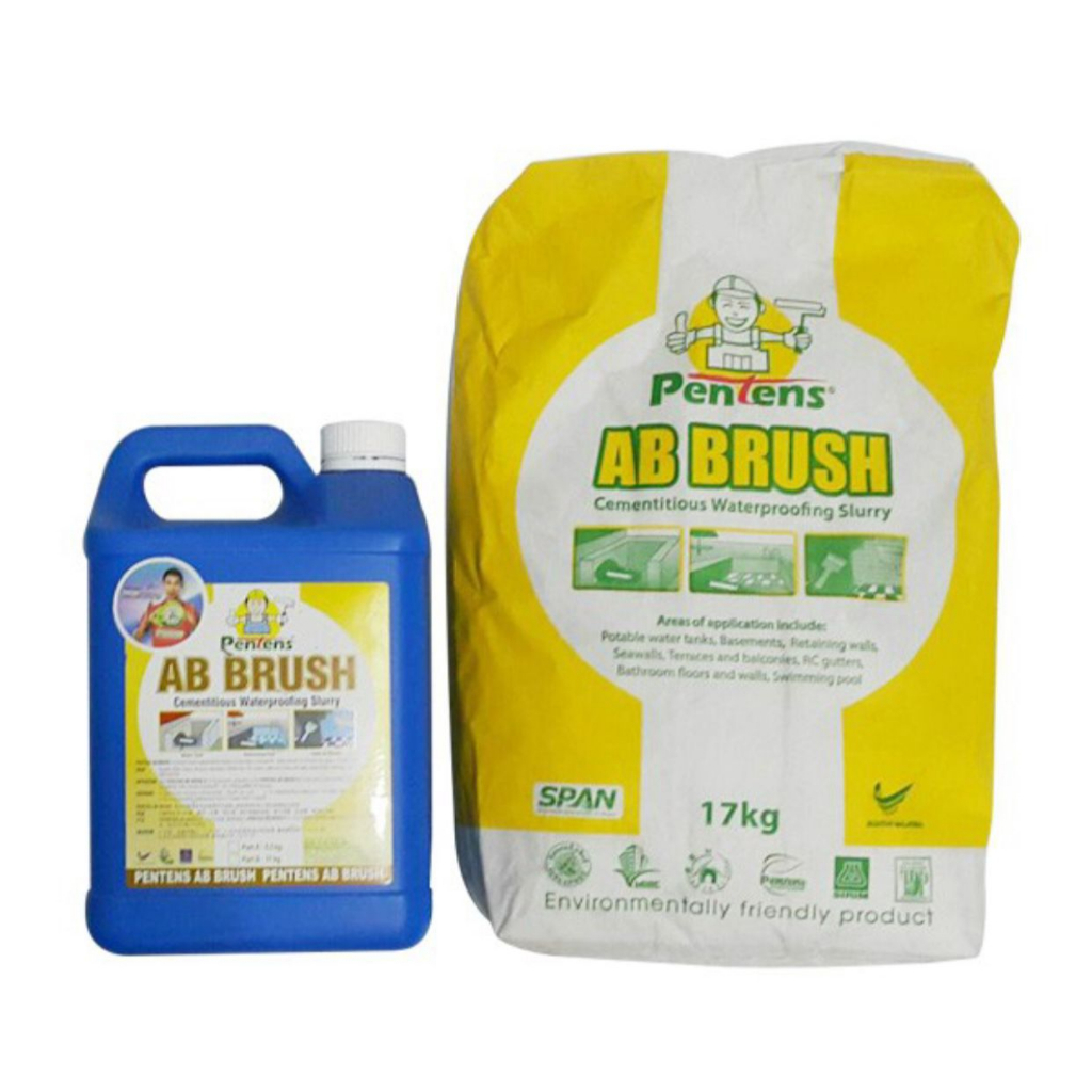 Pentens AB Brush - Cementitious Waterproofing Slurry | Shopee Malaysia