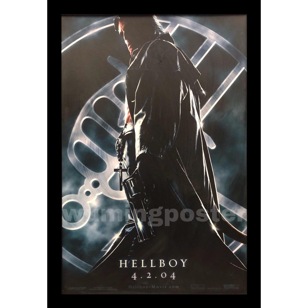 Hellboy Movie Poster Lamination framed | Shopee Malaysia