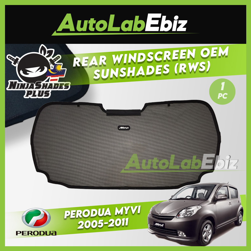 Perodua Myvi Passo 2005-2011 NinjaShades Plus Rear Windscreen OEM ...