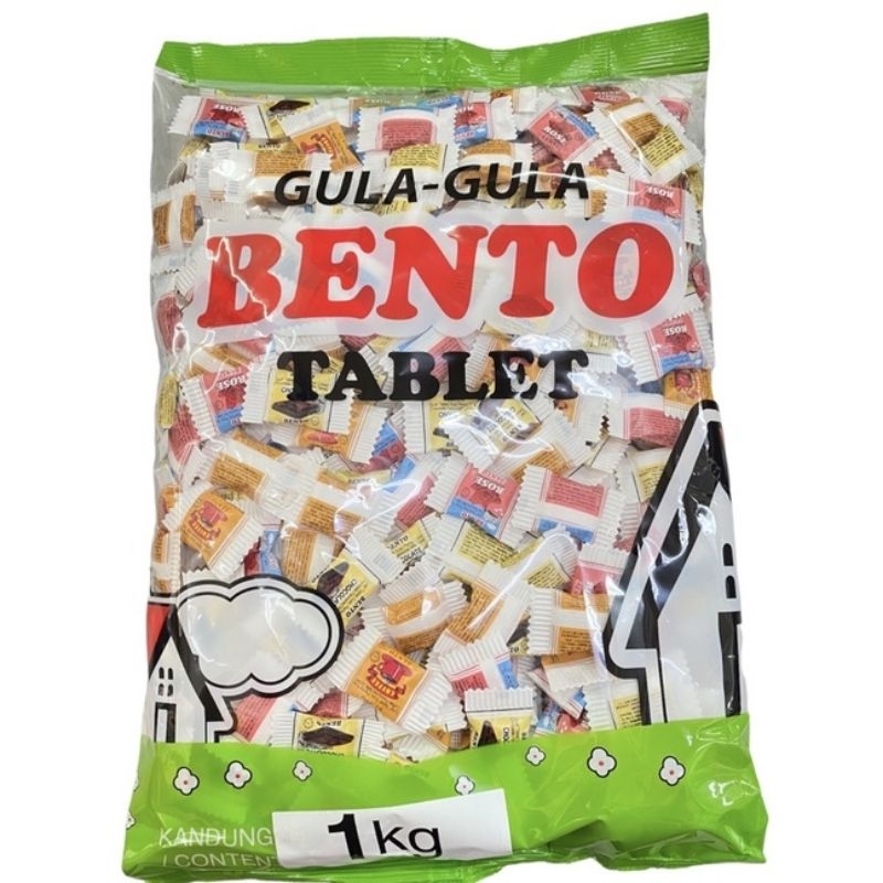 Bento Tablet Milk Candy Gula-gula Susu 1kg | Shopee Malaysia