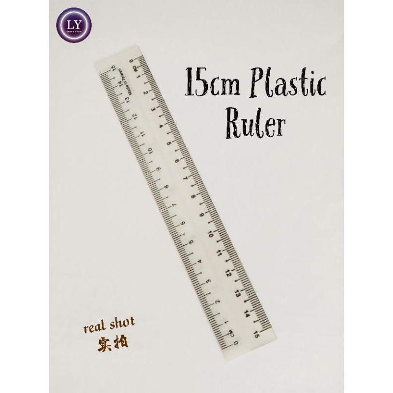 15cm Pembaris Plastik Plastic Straight Ruler (High Class Ruler) | Shopee Malaysia