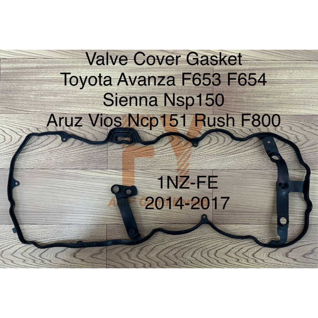 VALVE COVER GASKET TOYOTA AVANZA F653 F654 SIENTA NSP170 ARUZ VIOS ...