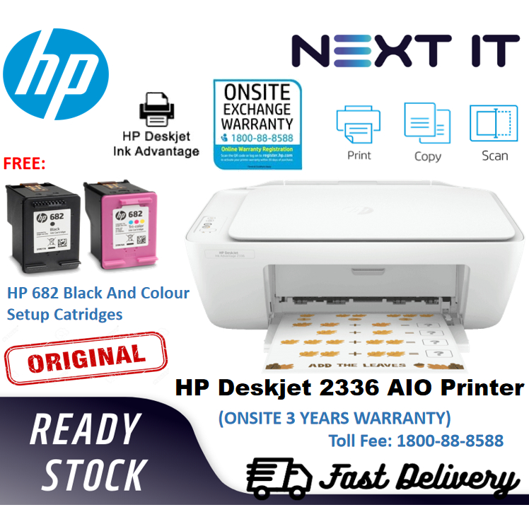 [Ready Stock] HP Deskjet Ink Advantage 2336 All-in-One Printer | Shopee Malaysia