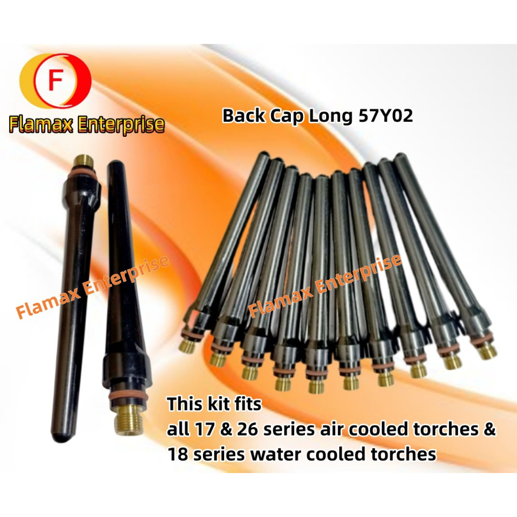 Back Cap 57Y02, 57Y03, 57Y04 for TIG Welding Torch WP-17/18/26 | Shopee ...