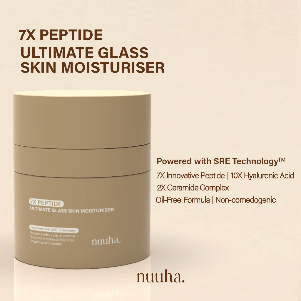 NUUHA BEAUTY 7X Peptide Ultimate Glass Skin Moisturiser | Shopee Malaysia