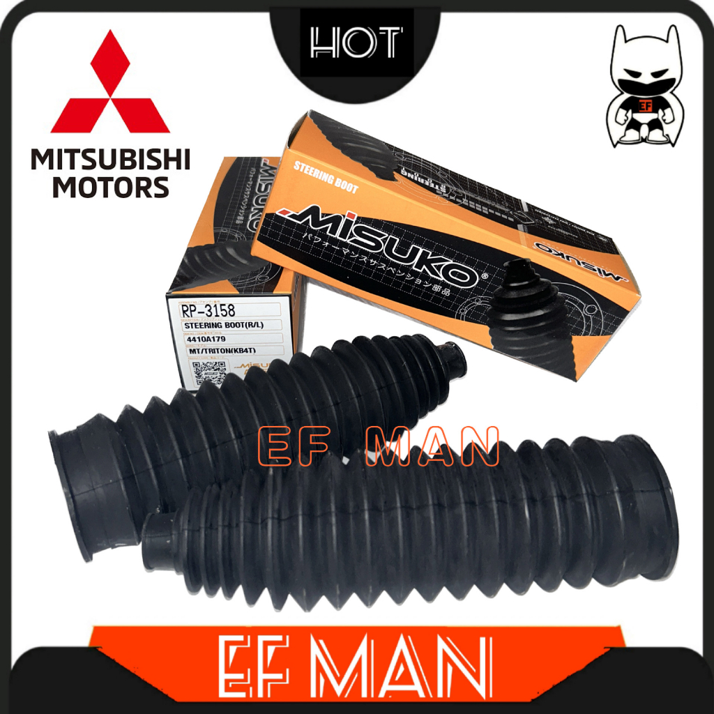 JAPAN MISUKO MITSUBISHI TRITON PAJERO SPORT STEERING RACK BOOT COVER ...