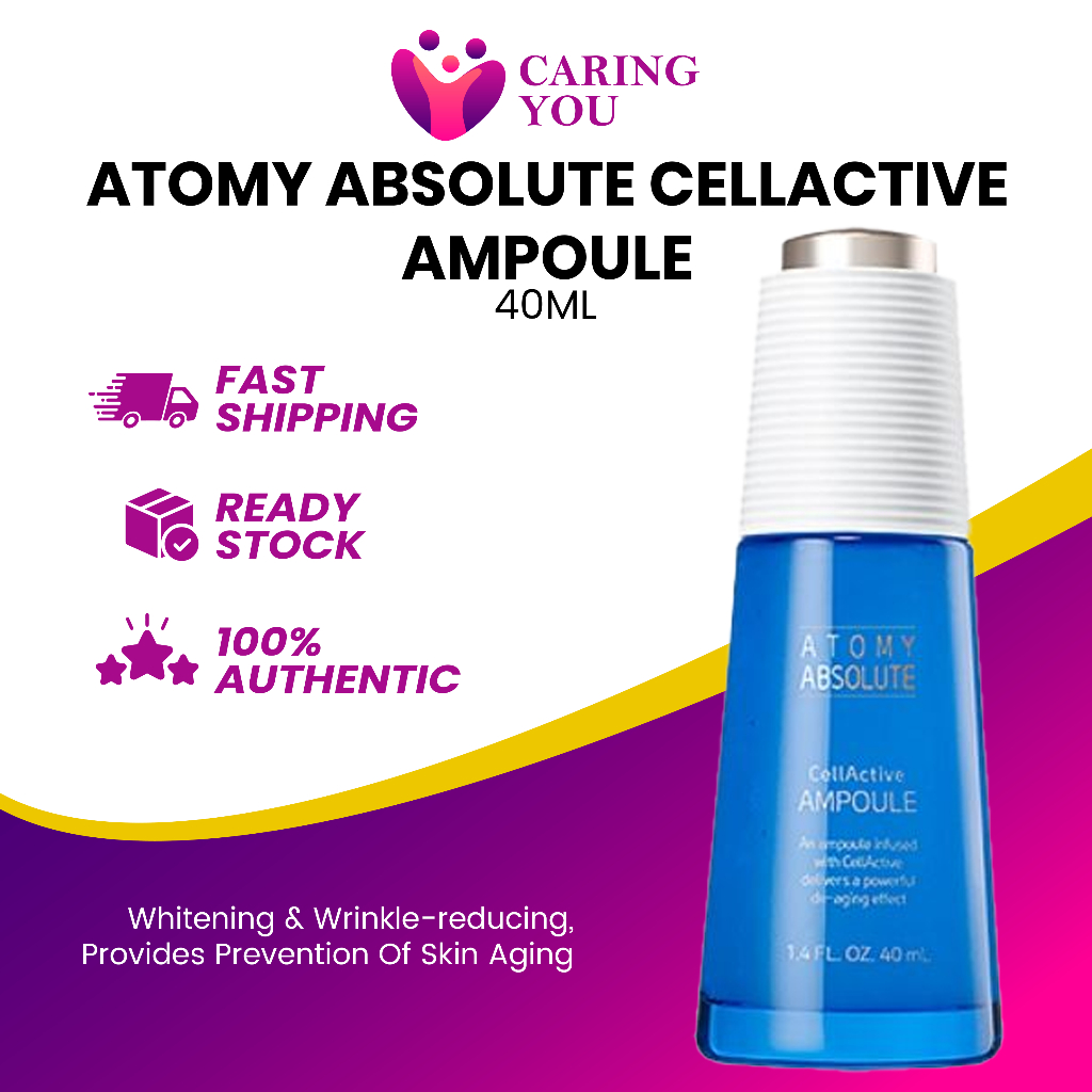 Atomy Absolute CellActive Ampoule 艾多美安瓶 40ml Skincare Face Lifting ...