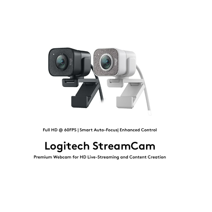 Logitech Streamcam Full HD 1080P USB C Streaming Webcam | Shopee Malaysia