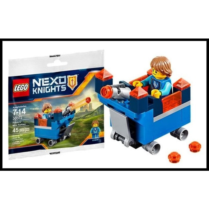 LEGO Nexo Knights 30372 - Robin's Mini Fortrex polybag | Shopee Malaysia