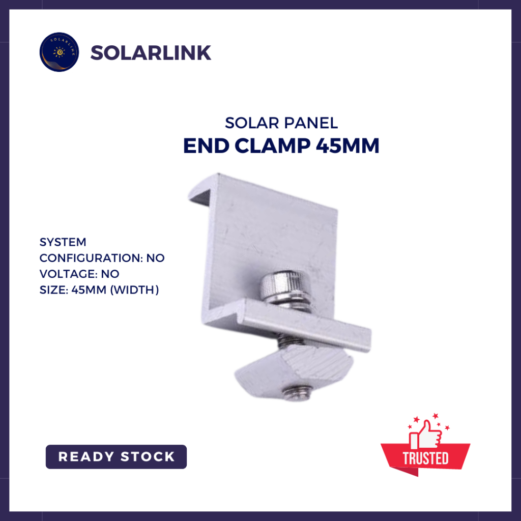 END CLAMP 45MM (BROAD) | Shopee Malaysia