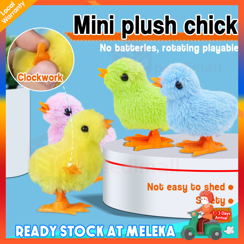 Little Chicken Wind Up Jumping Stuffed Toys for Kids | Mainan Budak ...