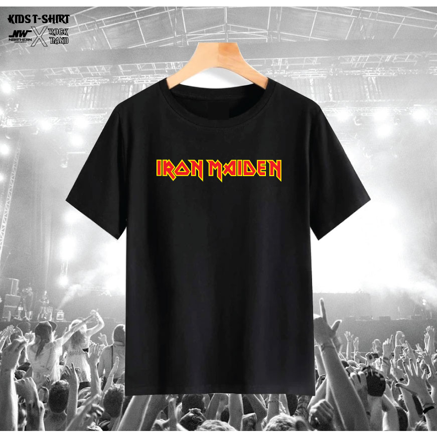Baju Band Kanak Kanak ,Premium Quality Kids Band T-Shirt / IRON MAIDEN ...