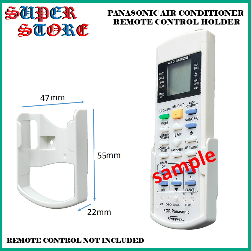 PANASONIC top01 AIR CONDITIONER AIR COND REMOTE CONTROL HOLDER | Shopee ...