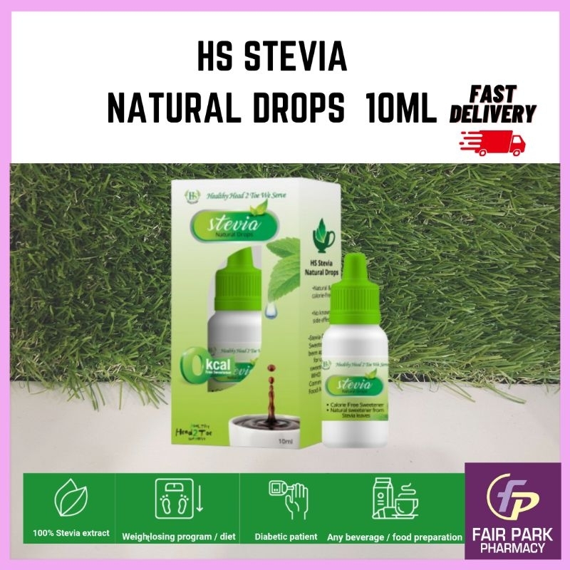 FPpharmacy HS Stevia Drop 10ml (EXP: 10/2025) | Shopee Malaysia