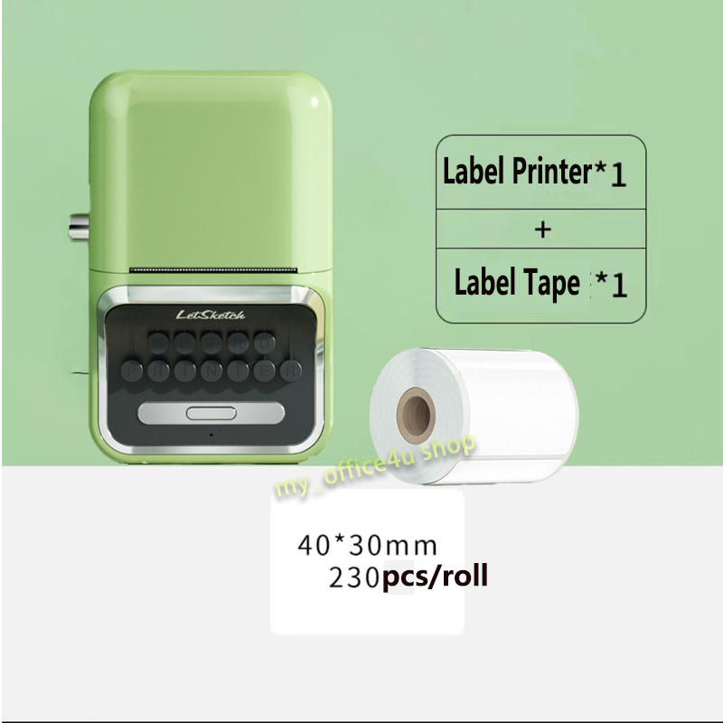 Label printer handheld portable printer clothing tag certificate price ...